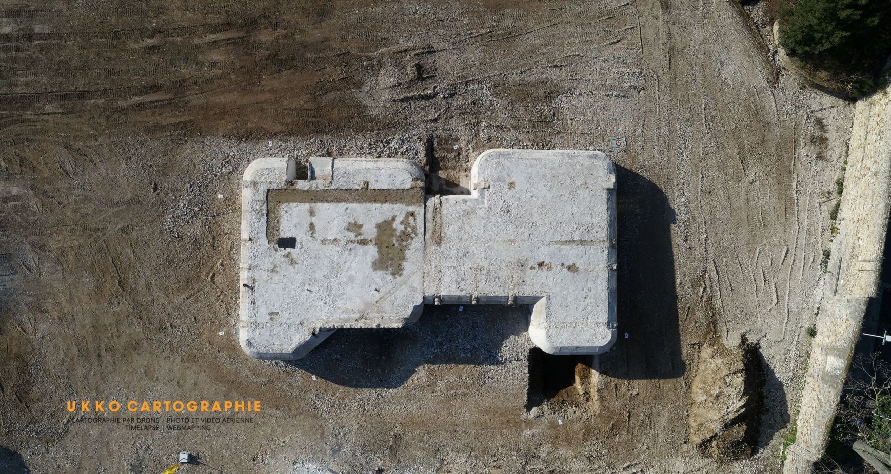 Photogrammétrie blockhaus Seconde guerre mondiale - Ukko Cartographie